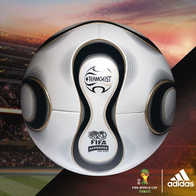 Evolução das bolas da copa do mundo